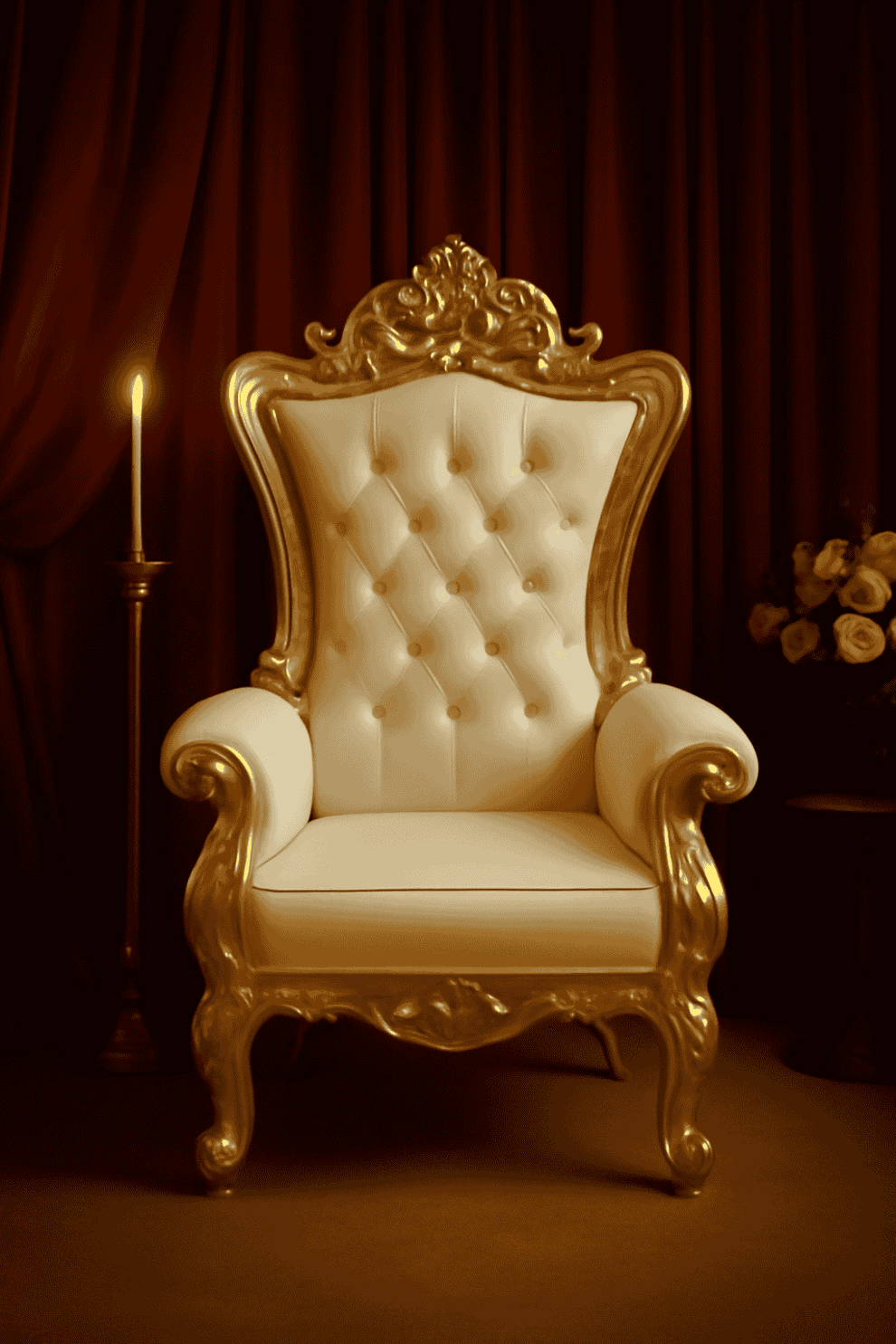 Maharaja Chair on Rent in Hyderabad | Royal Throne – Tentwala – Tent Wala